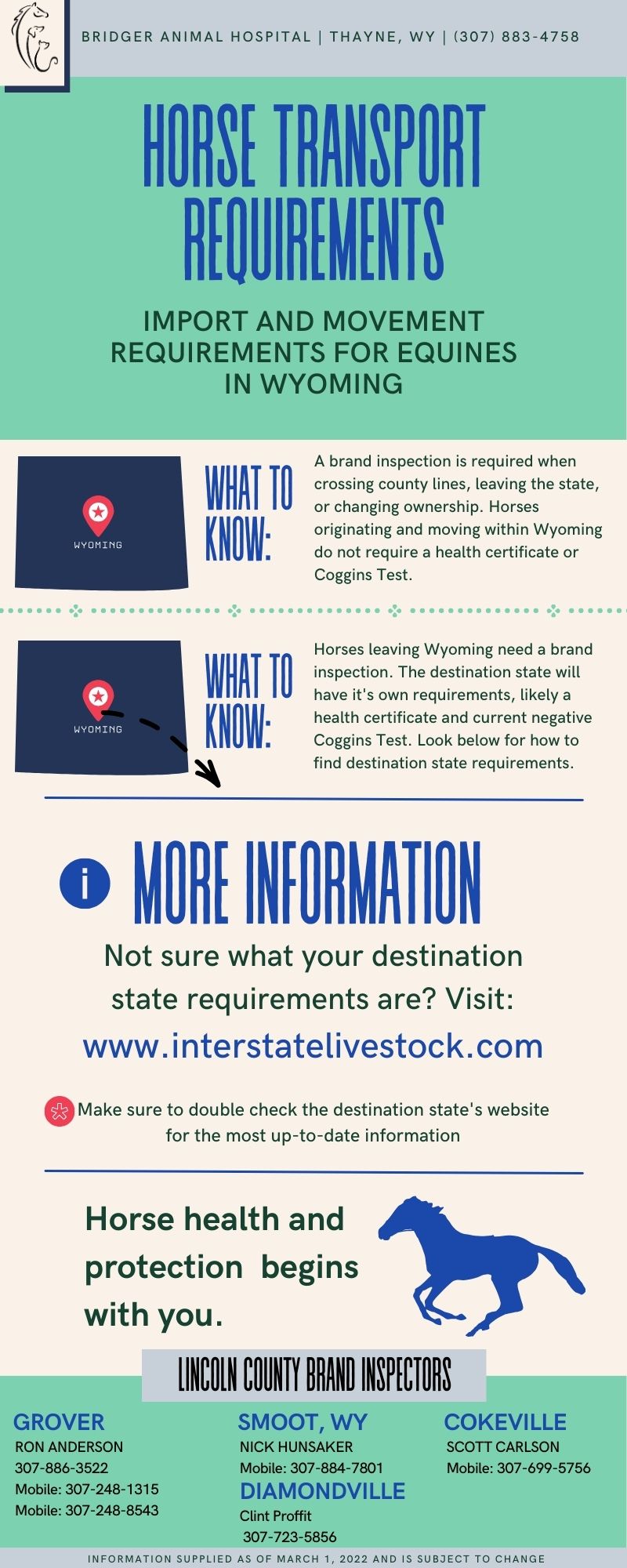 Horse Transportation - Bridger Animal Hospital